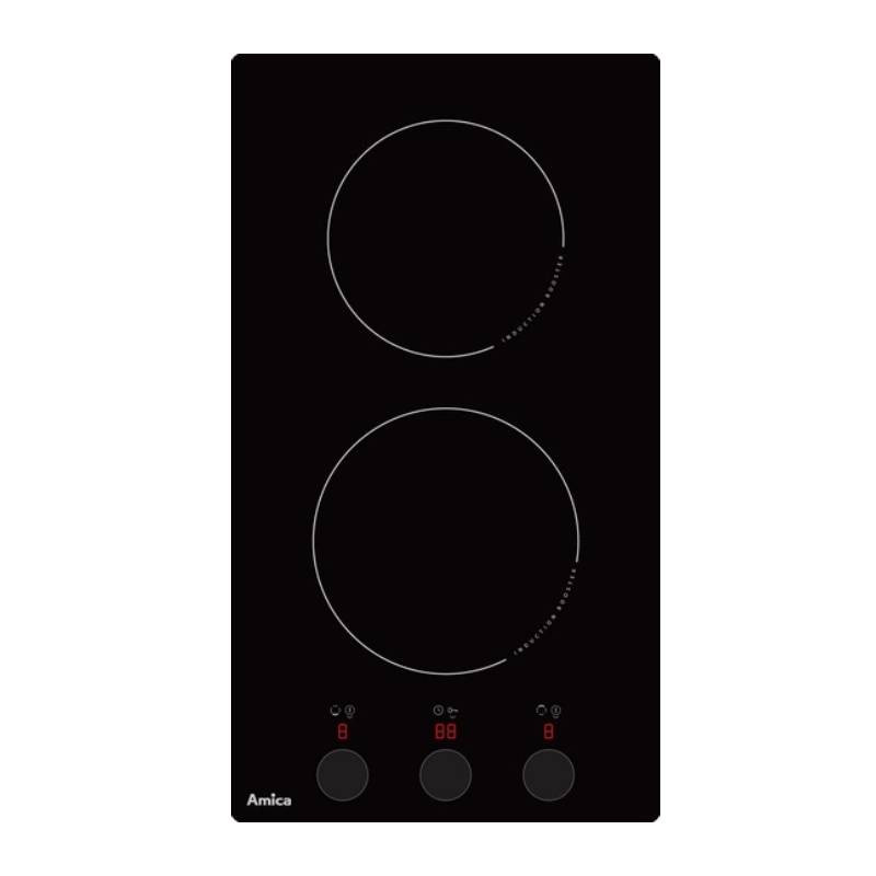 PLAQUE - INDUCTION - 2 FEUX - BOUTON