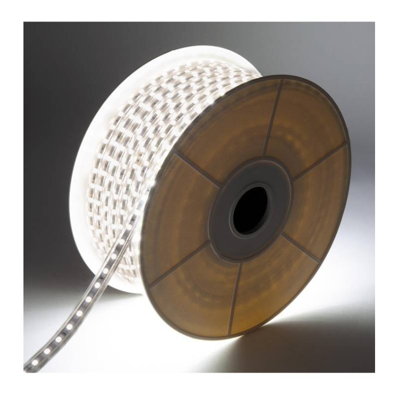 RUBAN LED - 6W/M - 230V - 865 - 600LM/M - IP65 - (rouleau de 50m)