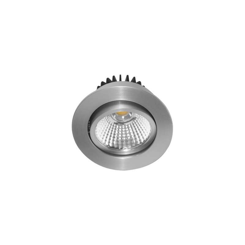 SPOT LED - 3W - 830 - 300LM - ROND ORIENTABLE - ALU - IP44 - CLII ...